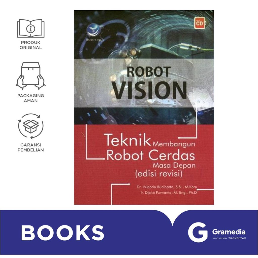 Jual Robot Vision : Teknik Membangun Robot Cerdas Masa Depan Ed Revisi ...