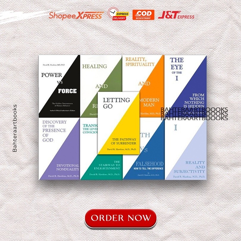 Jual Power vs. Force, Letting Go (9 book series) by David R. Hawkins ...