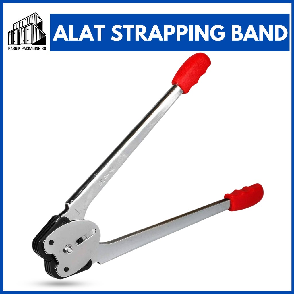 Jual Tang Penjepit Klem Manual Alat Strapping Band Hand Tool Packing ...