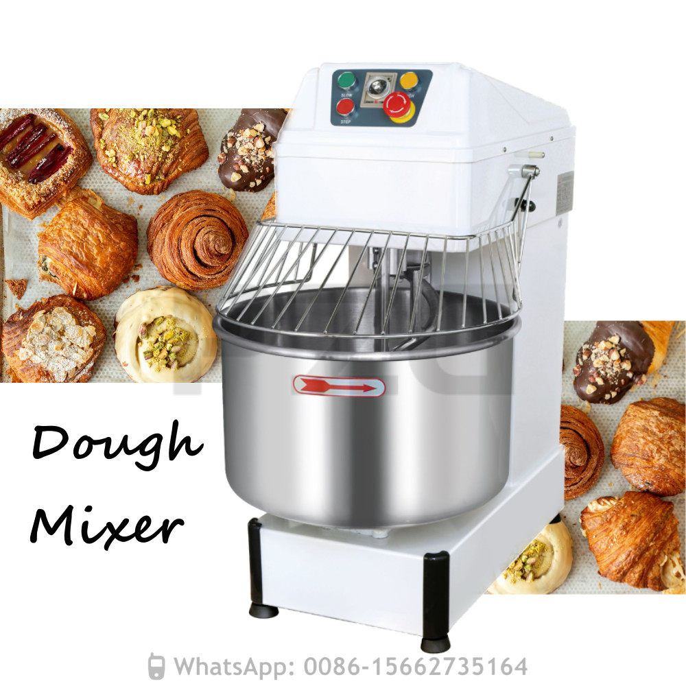 Jual Baking Commercial 20kg Flour Spiral Bread Dough Mixer Stirrer ...