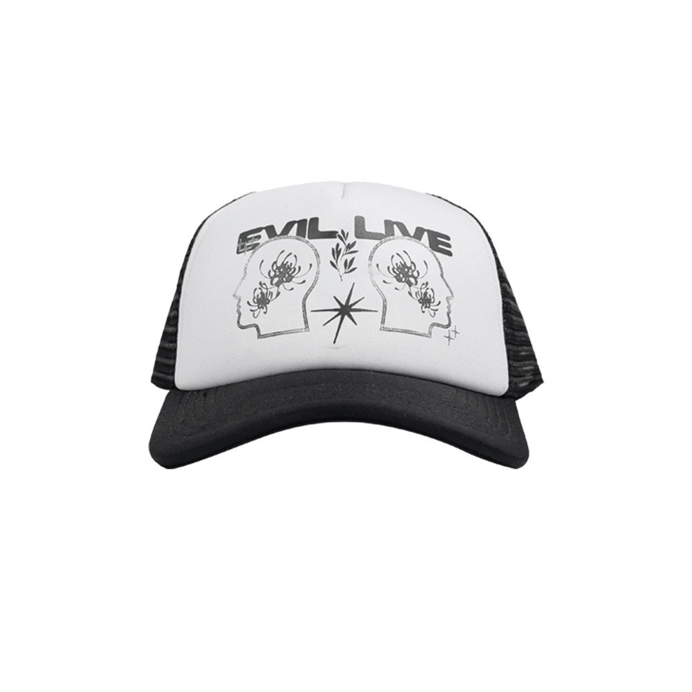 Jual EVIL HAT - TORPE K24 BLACK WHITE | Shopee Indonesia