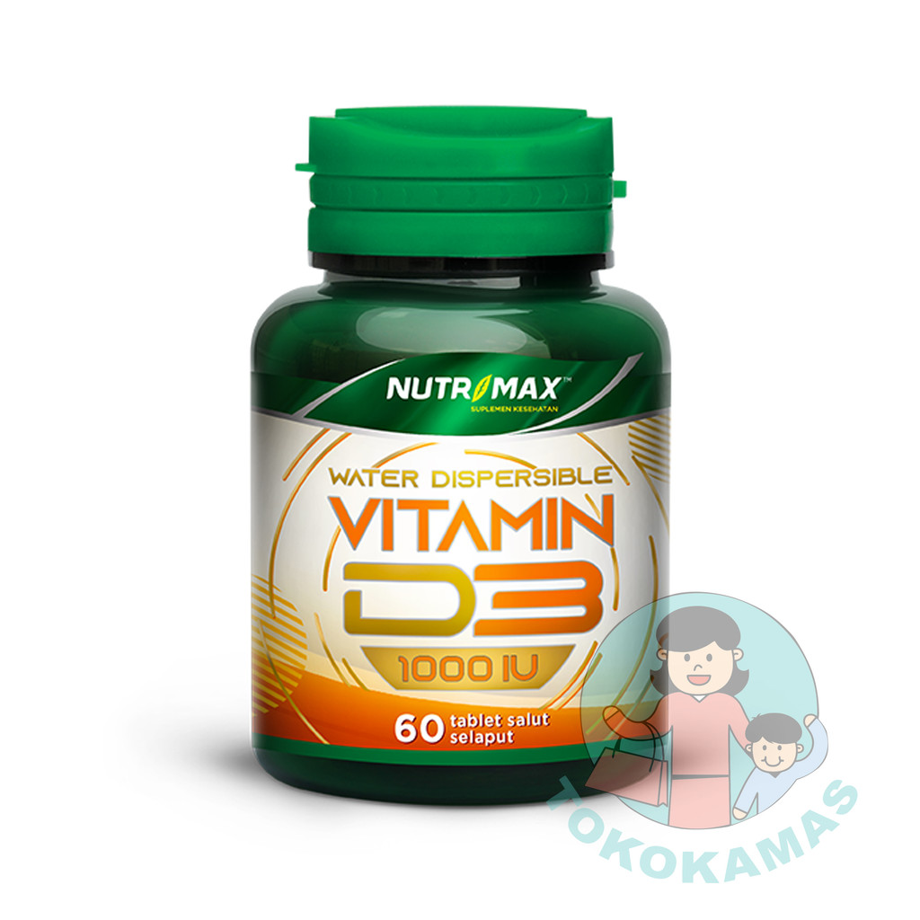 Jual NUTRIMAX VIT D3 1000 IU 60 TABLET - Memenuhi Kebutuhan Vitamin D ...