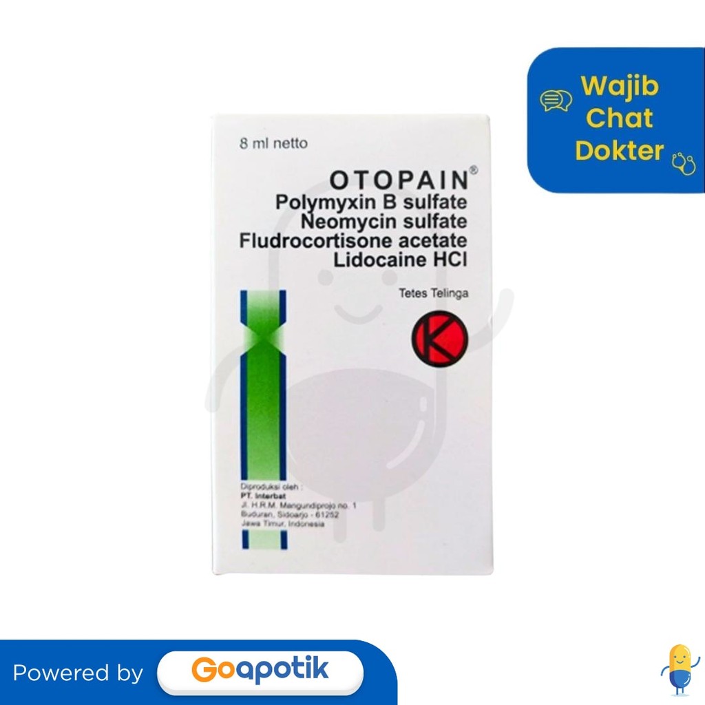 Jual Otopain 8 Ml Tetes Telinga | Shopee Indonesia