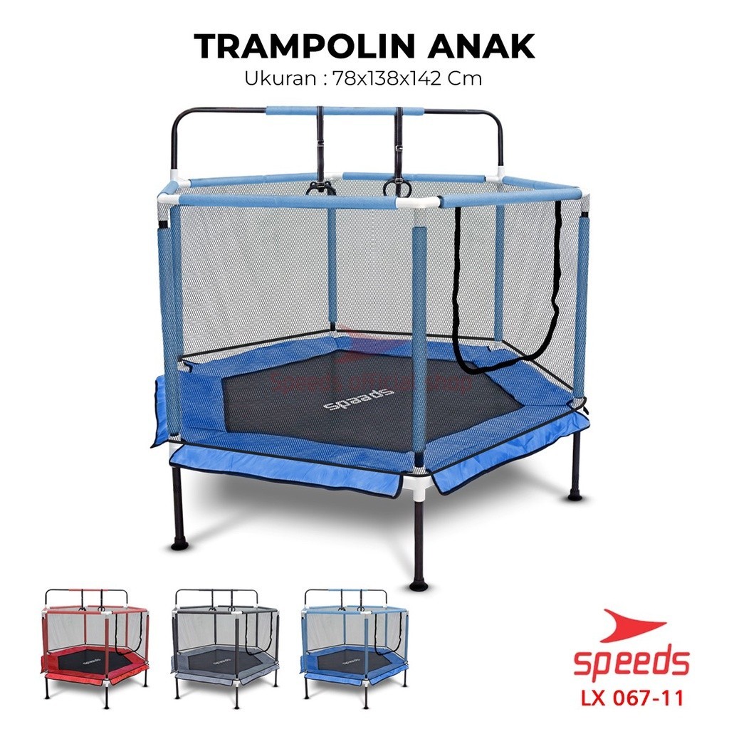 Jual SPEEDS Trampolin Olahraga Trampoline Anak Lompat Olahraga Fitness ...