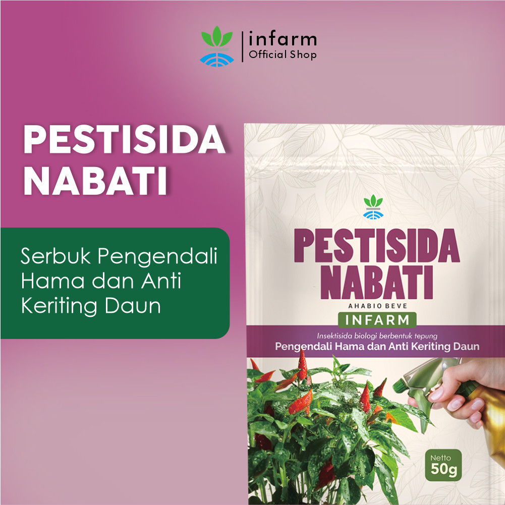 Jual INFARM - Pestisida Nabati Organik Serbuk Pengendali Hama Tanaman ...
