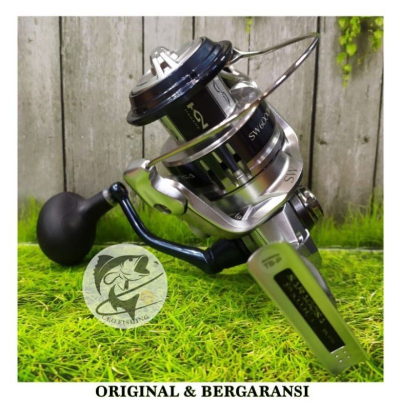Jual REEL SHIMANO SARAGOSA SW 5000 XG | 6000 HG | 14000 XG | 25000 GARANSI 1 TAHUN | Shopee ...