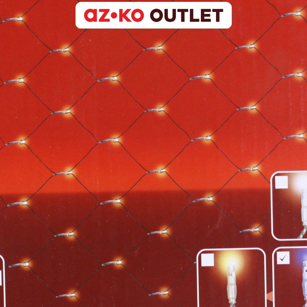 Jual Krisbow Lampu Net 288 Led Light Blue Decorative Lights Lampu Strip ...