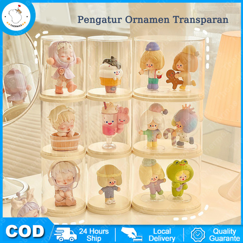 Jual Penyimpanan Trapesium Akrilik Transparan Transparan dan Rak ...