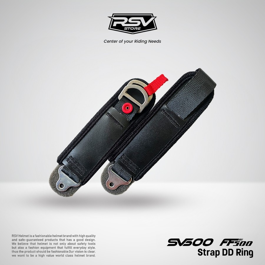 Jual PARTS CHINSTRAP DD RING HELM RSV FF500 / SV500 | Shopee Indonesia