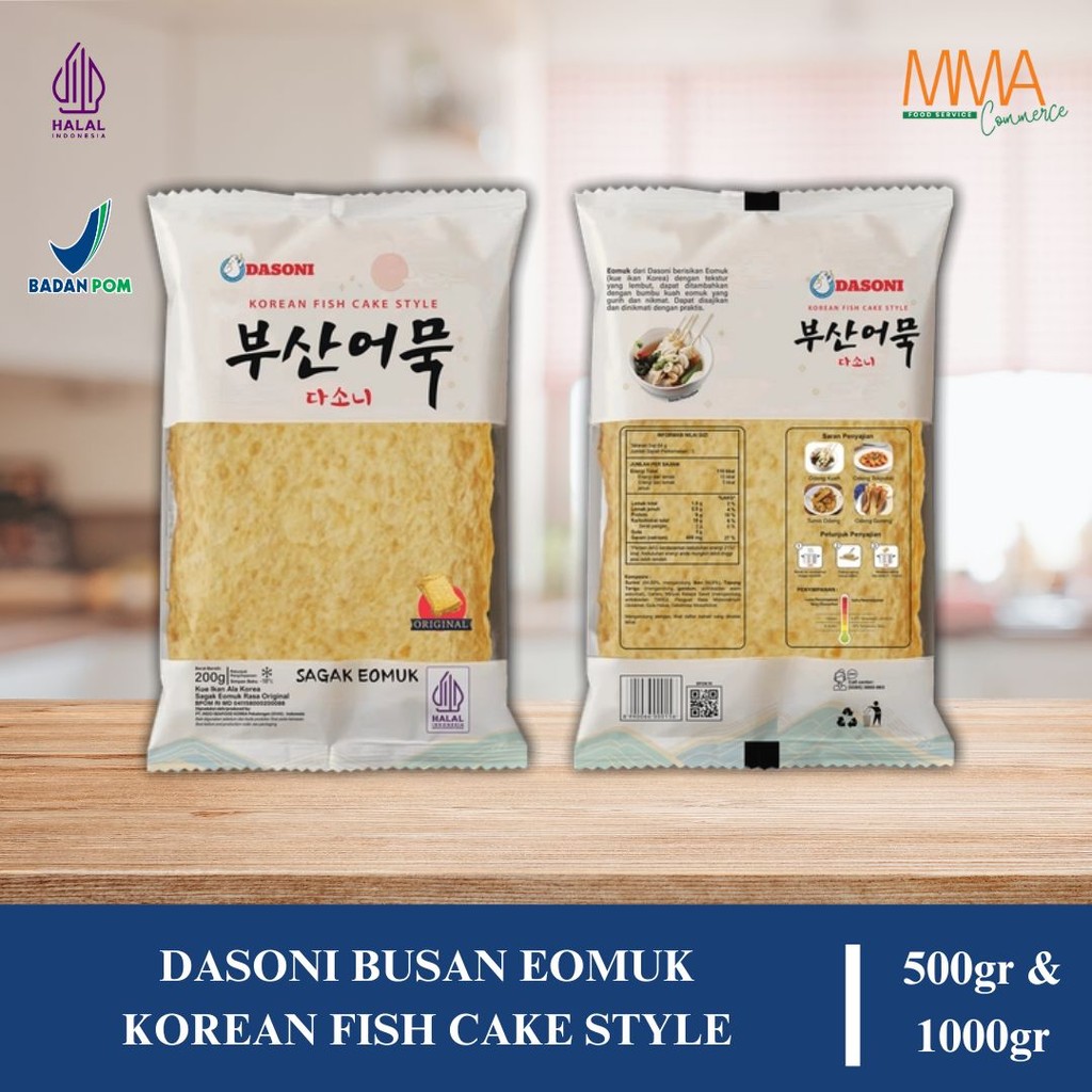 Jual DASONI Busan Eomuk Varian Original dan Pedas - 200 Gram 500 Gram ...