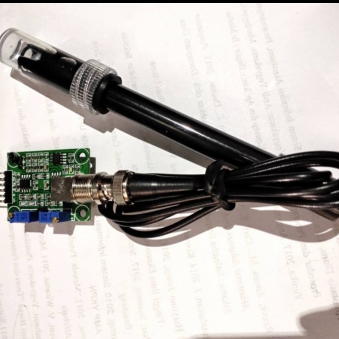 Jual SB99 ph meter detector sensor probe modul arduino 1set ph 4502c | Shopee Indonesia