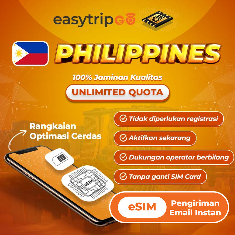Jual Easytripgo eSIM Philippines 21GB/15 Hari/30 Hari Unlimited Internet | eSIM Travel Unlimited ...