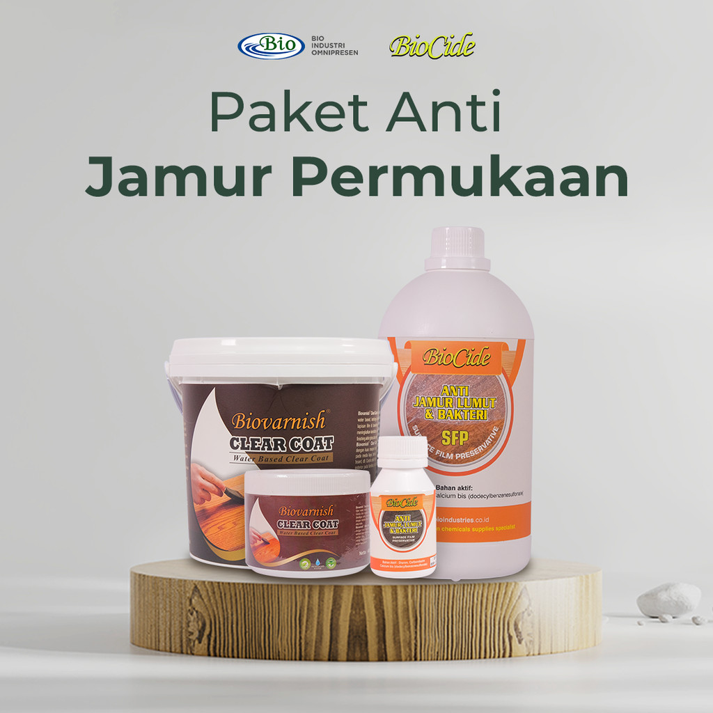 Jual Anti Jamur Dinding dan Lemari Kayu Biovarnish Clear Coat dan ...