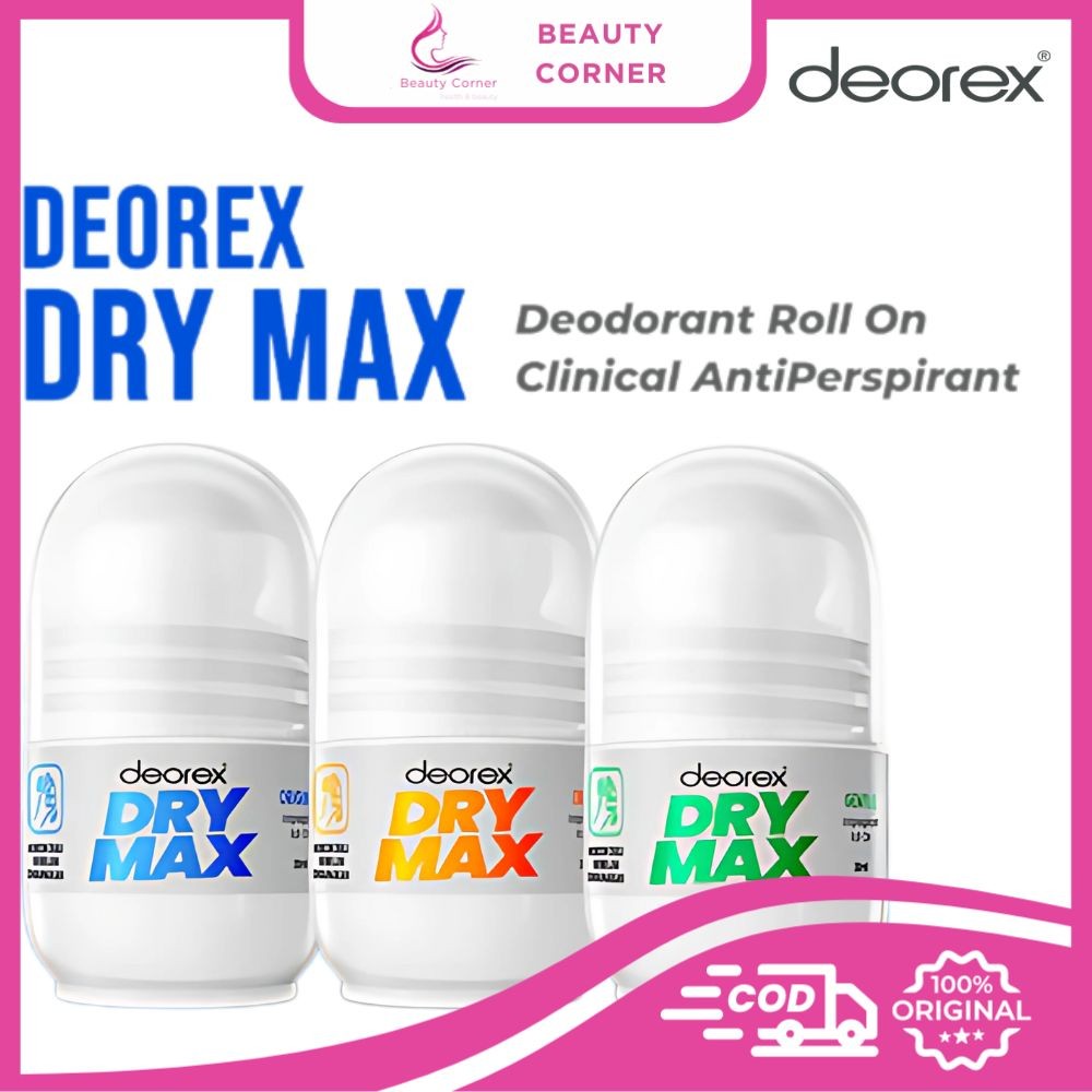 Jual Deorex Dry Max Antiperspirant - 30ml | Shopee Indonesia