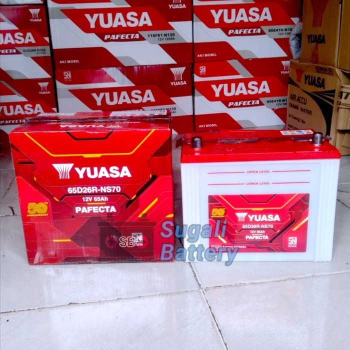 Jual Aki Basah Toyota Kijang Kapsul, Kijang Grand LGX YUASA NS70 Pafecta Accu Basah 12Volt 65Ah ...