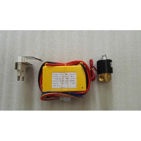 Jual Gas Ignition Control Box, Spark Plug, 12V DC, 1/4 "Soleniod Valve ...