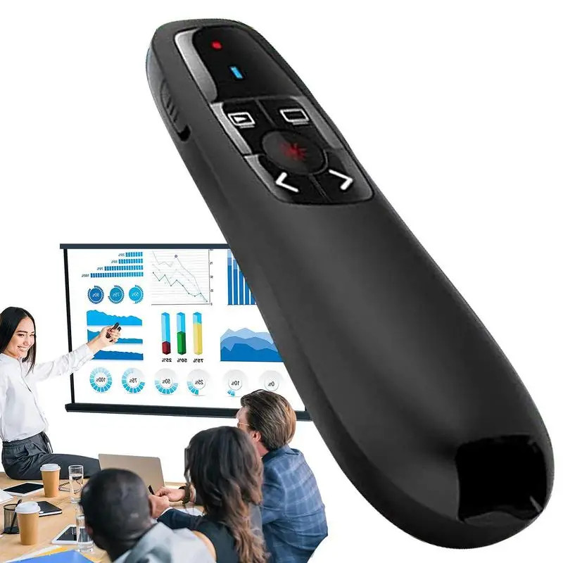 Jual 2024 NEW 2.4GHz Wireless Power Point Pen Presentation Clicker USB ...