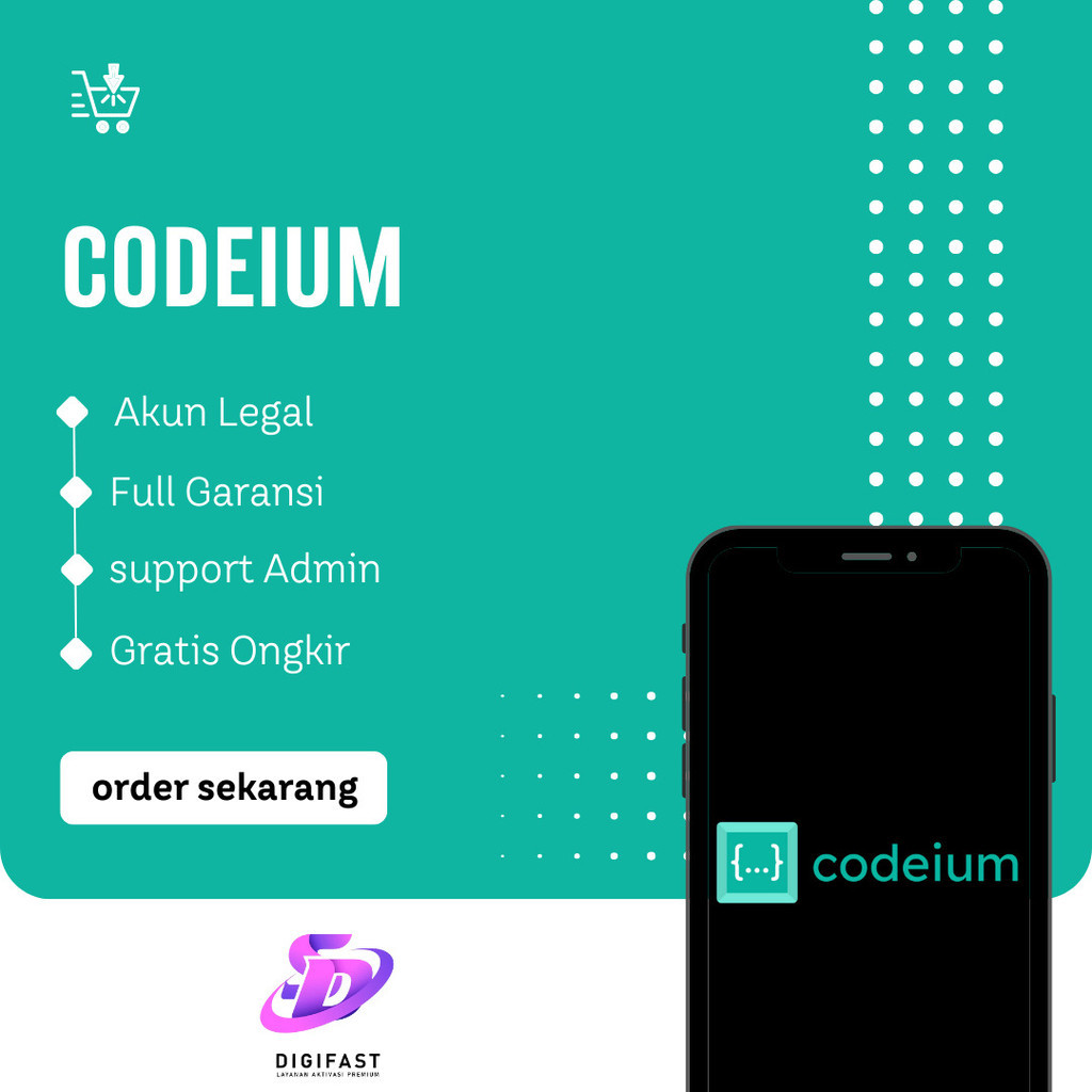 Jual Codeium Premium 1 Tahun Full Garansi (Proses Tercepat Buka 24 Jam) | Shopee Indonesia