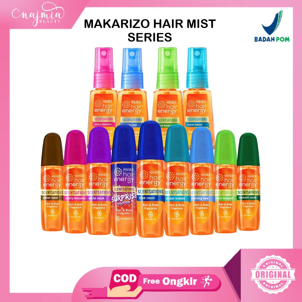 Jual Najmia Ofc Makarizo Hair Energy Scentsations Hair Fragrance 100Ml | Hair Mist Perfume ...