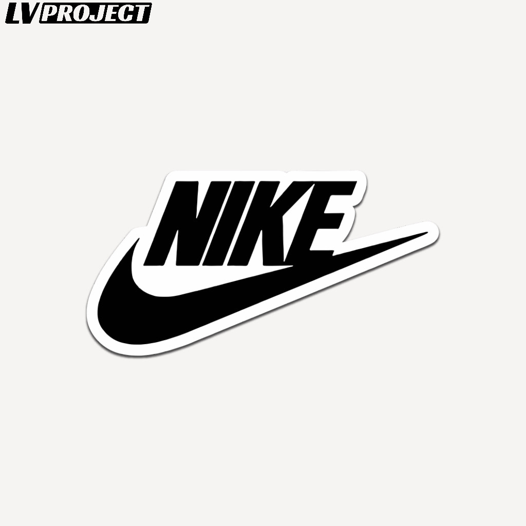 Jual Stiker Brand Logo Laminasy Glossy Sticker Nike Waterproof Helm ...