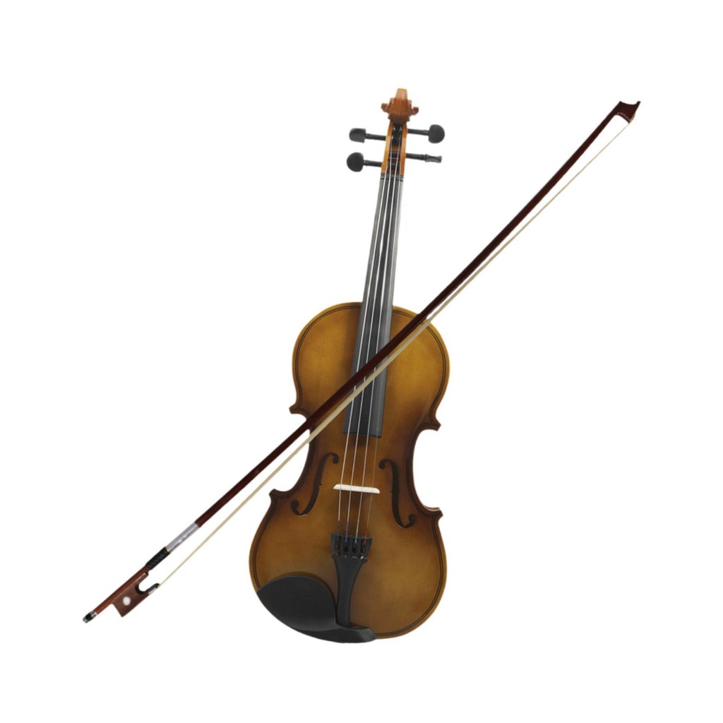 Jual 4/4 Full Size Violin Wood Fiddle Acoustic Violin Fiddle Stringed ...