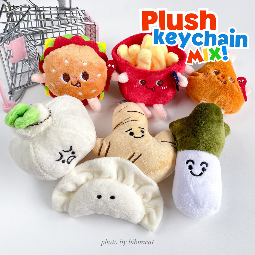 Jual Bibimcat - Gantungan Kunci Boneka Makanan Sayuran Lucu / Doll ...