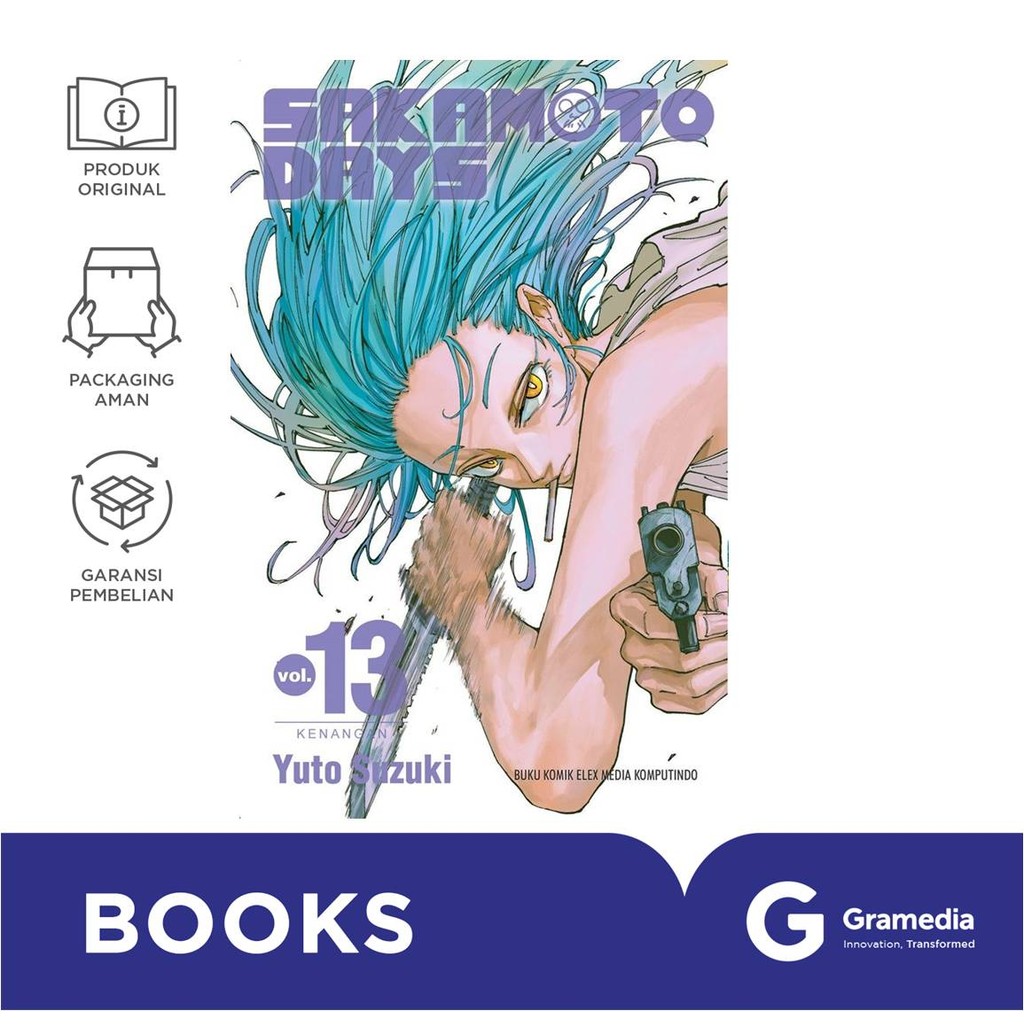 Jual Sakamoto Days 13 (Yuto Suzuki) | Shopee Indonesia