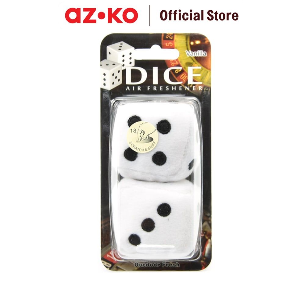 Jual AZKO Flamingo Pengharum Mobil Bentuk Dadu Car Freshener Penyegar ...