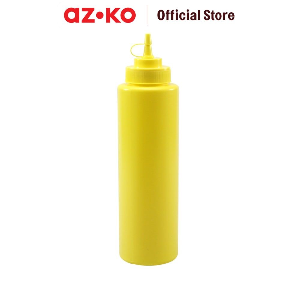 Jual AZKO Krischef Botol Saus 946 ml - Kuning Sauce Bottle Botol Saos ...