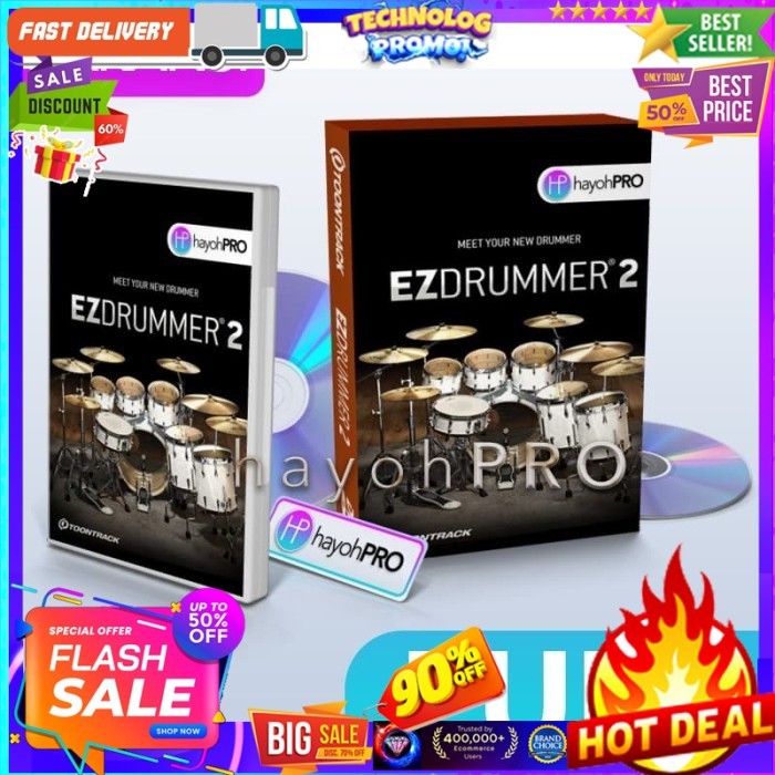 Jual Toontrack EZDrummer 2 Complete Bundle Libraries MAC & WIN FULL ...