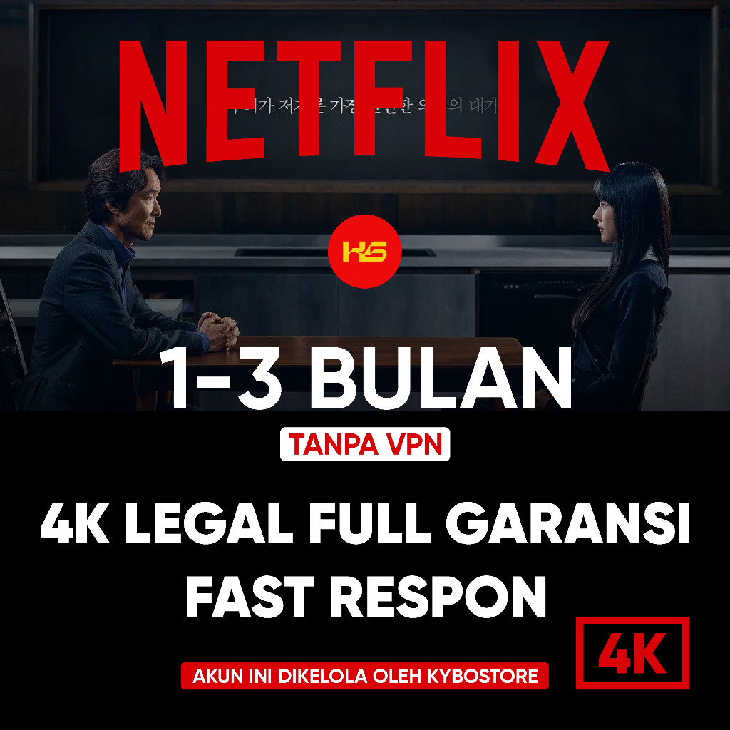 Jual NETFLIX MURAH 1-3 BULAN PREMIUM 4K UHD FULL GARANSI 100% #20 | Shopee Indonesia