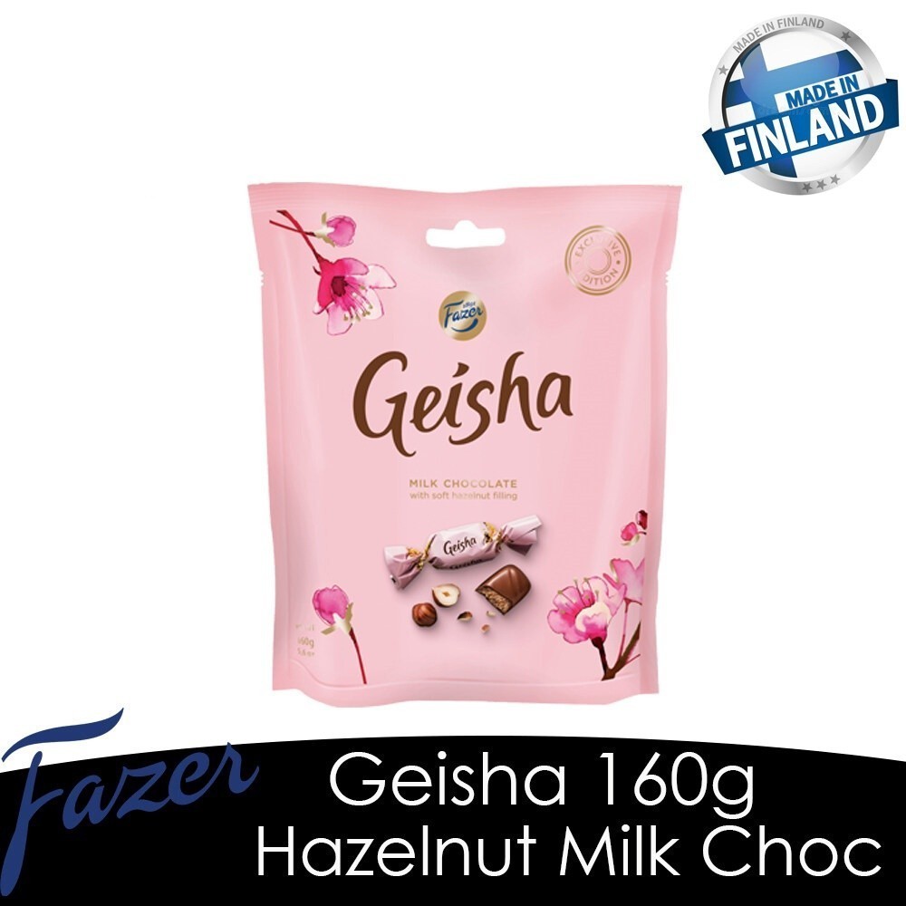 Jual Coklat Fazer Geisha Milk Chocolate Hazelnut Filling 160gram isi ...