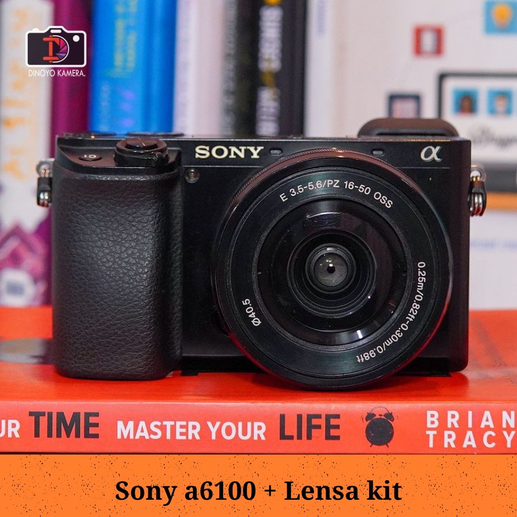 Jual Sony A6100 + kit 16 50mm (Black) Kondisi Baik | Shopee Indonesia