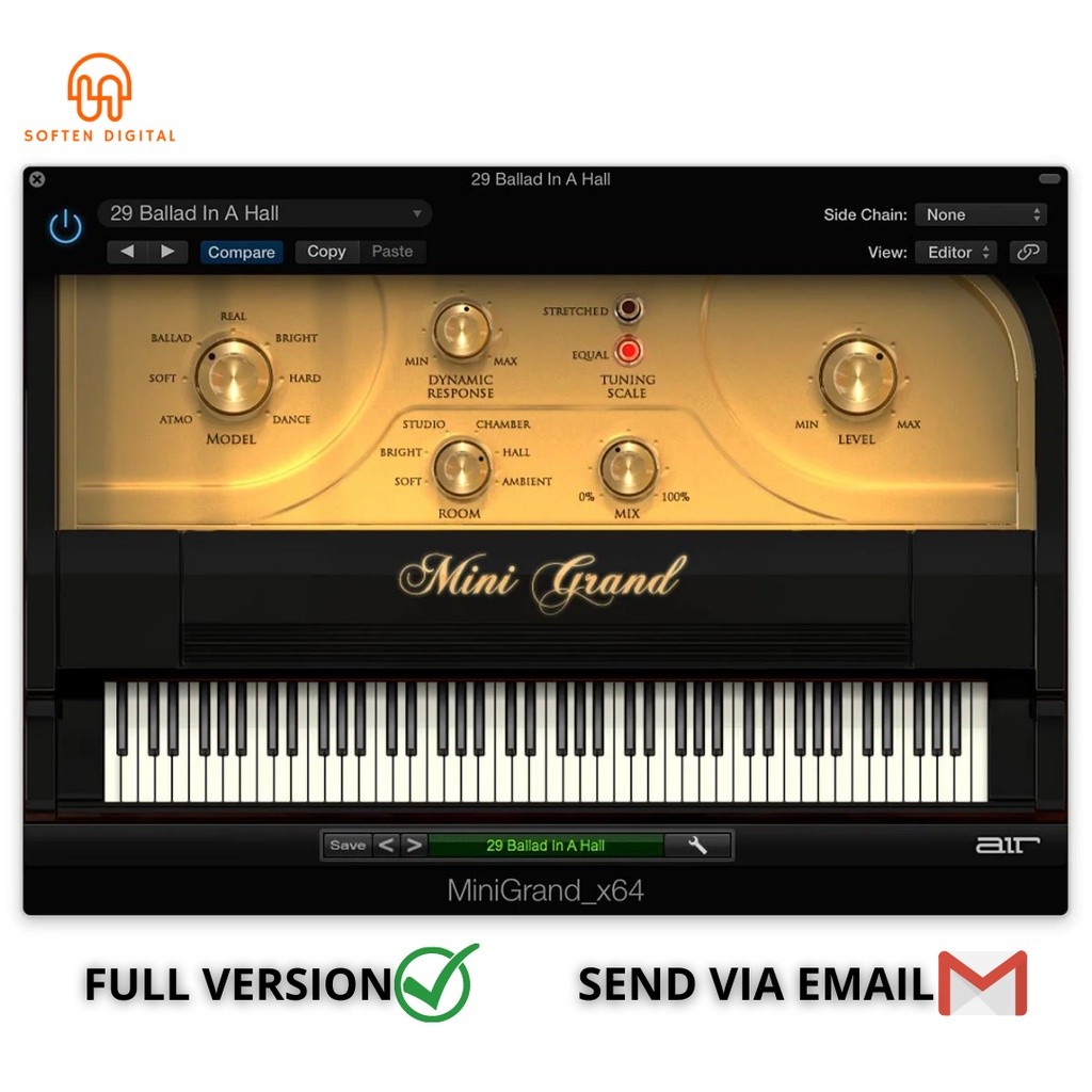 Jual Air Music Mini Grand v1 VSTI Plugin powerful virtual piano ...