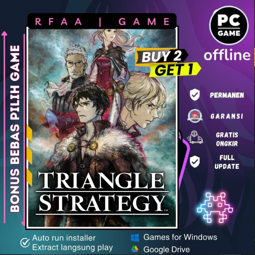 Jual TRIANGLE STRATEGY DELUXE EDITION | GAME PC - LAPTOP - DL | Shopee ...