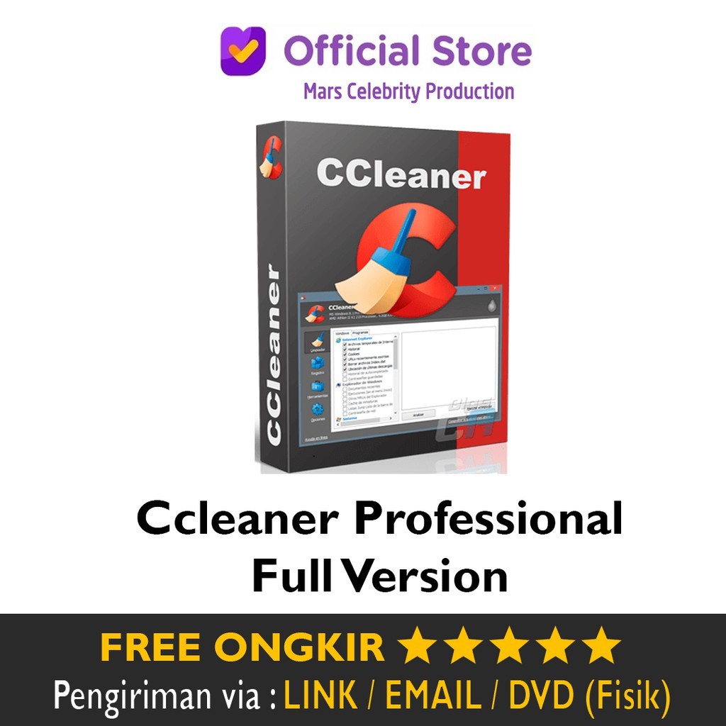 Jual Ccleaner Professional Terbaru Full Version Lifetime | Shopee Indonesia