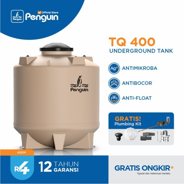 Jual Penguin Tangki | Toren | Tandon Air TQ 400 4000 Liter | Shopee ...