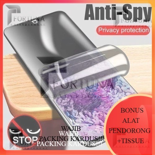 Jual [ FORTUNA ] Hydrogel Anti SPY HITAM DOFF SAMSUNG A15 A55 A35 A25 A54 A34 A24 A14 A73 A53 ...