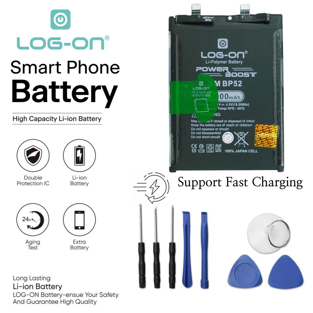 Jual Log On BP52 Untuk Poco F6 BP-52 Power Boost - Kapasitas 5000mAh ...