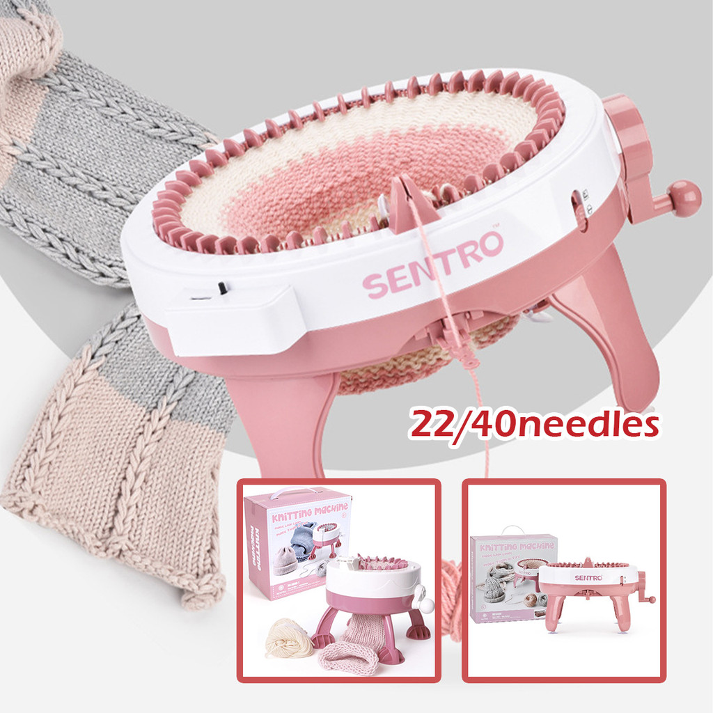 Jual 22/40-pin Knitting machine Alat Rajut Otomatis Engkol Tangan ...