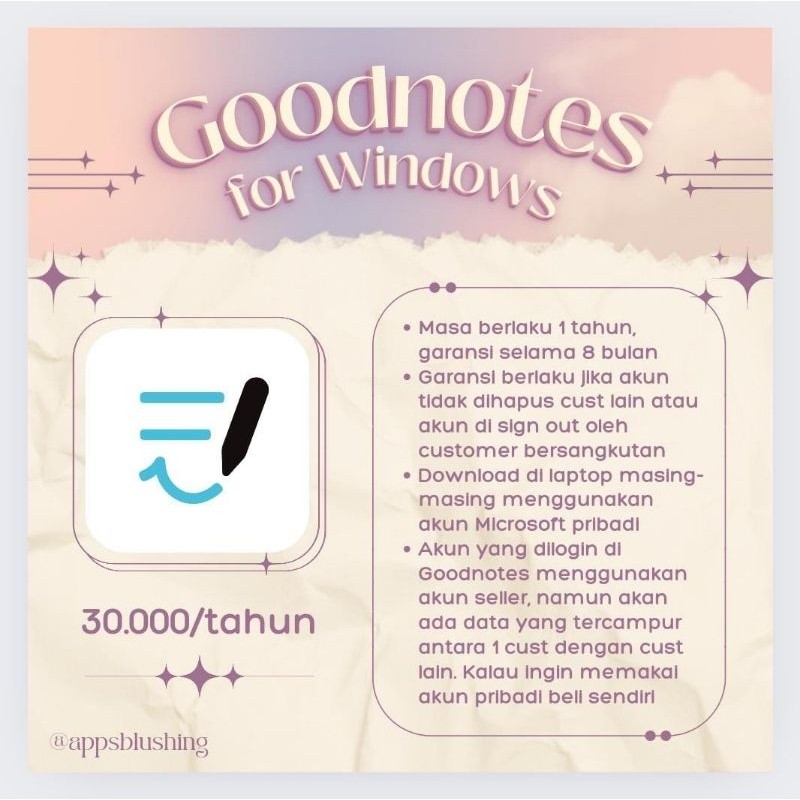Jual GOODNOTES FOR WINDOWS | Shopee Indonesia