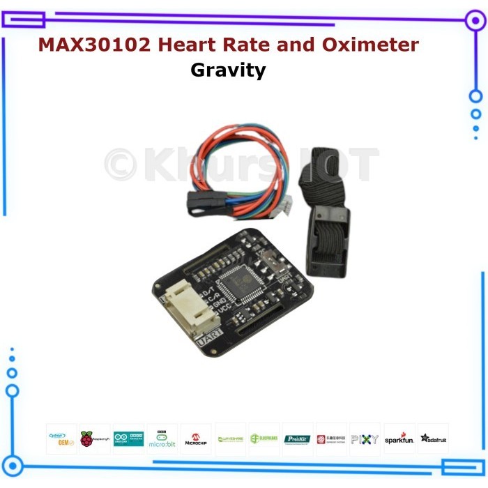 Jual GD88 DFRobot Fermion : MAX30102 Heart Rate and Oximeter Sensor ...