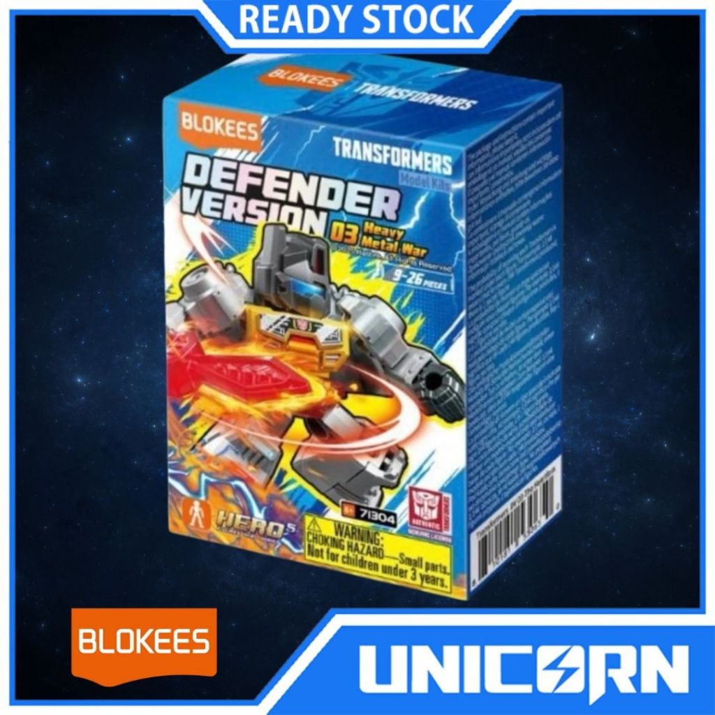 Jual Transformers Galaxy Version Defender Wave 3 Heavy Metal War ...