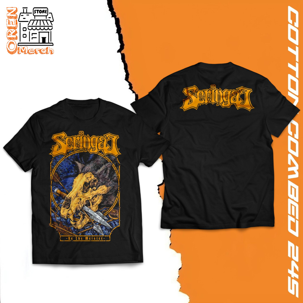 Jual baju kaos band rock metal indonesia seringai 1 unisex pria dan ...