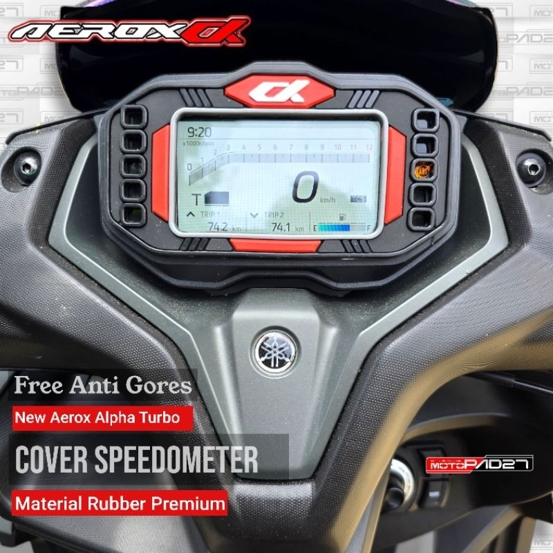 Jual Motopad27 cover speedometer new aerox alpha turbo | Shopee Indonesia
