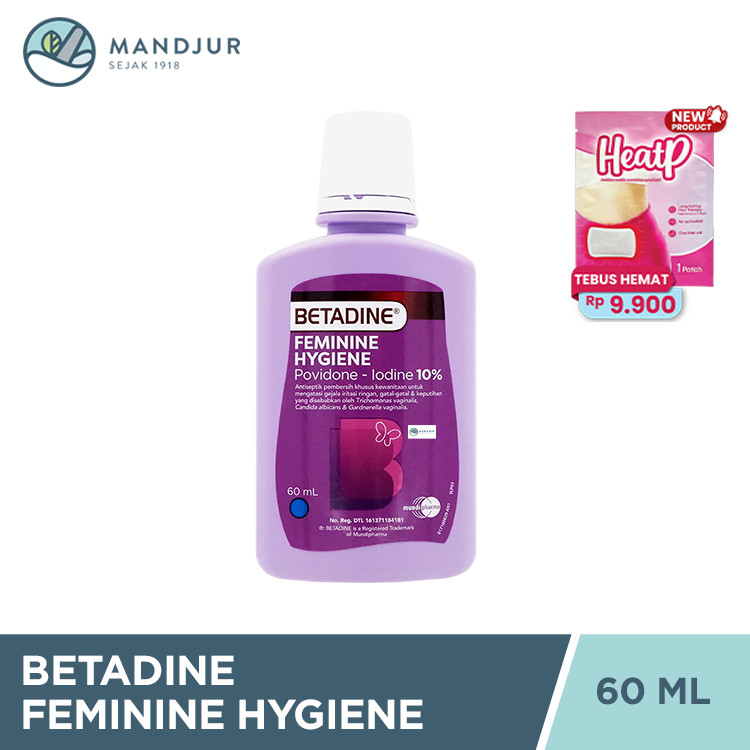 Jual Betadine Feminine Hygiene 60 mL - Pembersih Kewanitaan | Shopee Indonesia