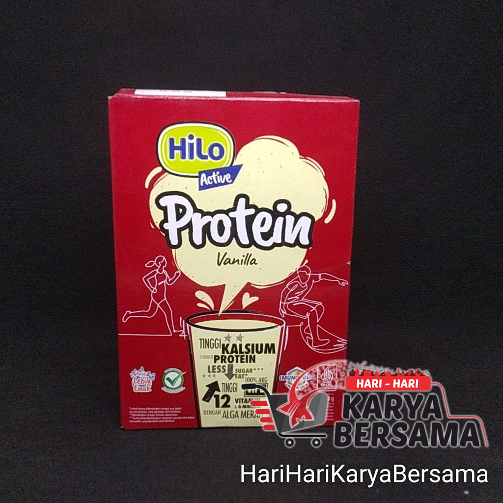 Jual SUSU BUBUK HILO ACTIVE VANILLA 500GR | Shopee Indonesia