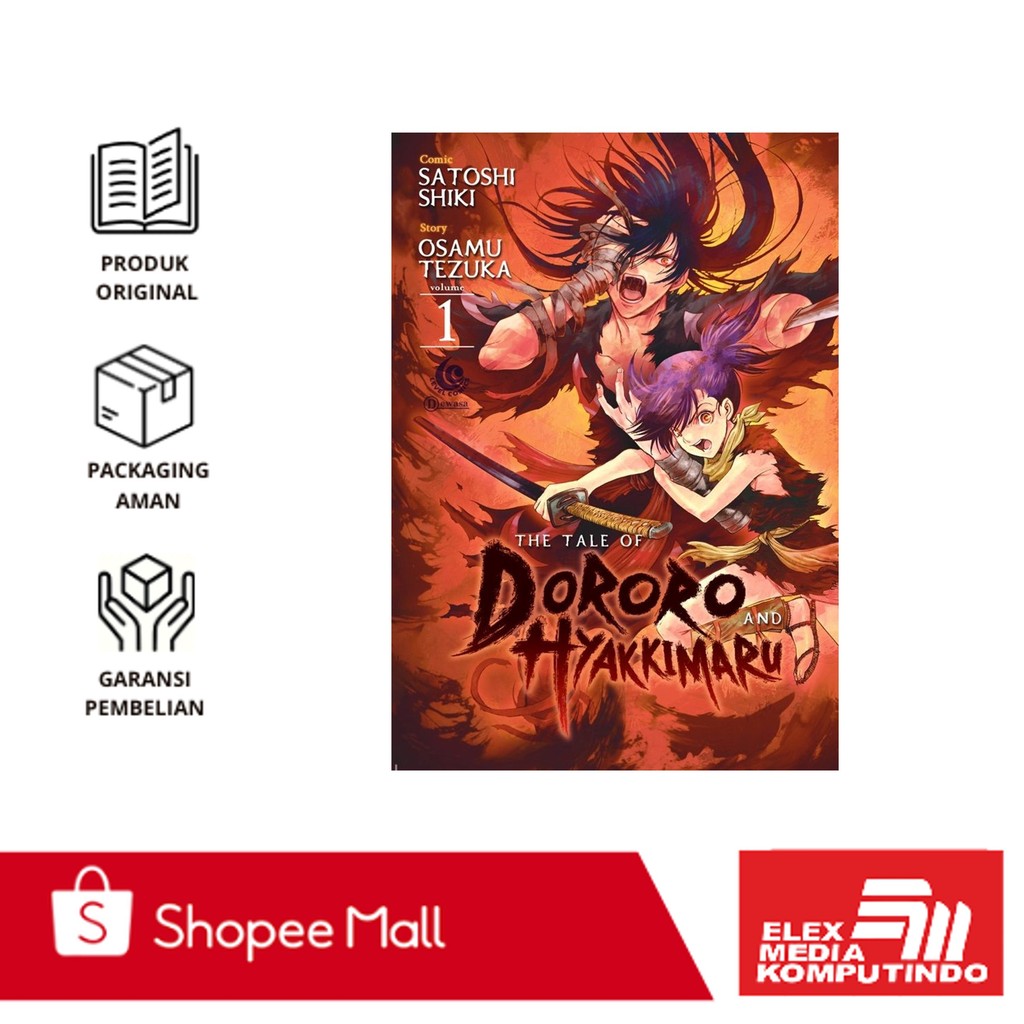 Jual Elex - Level Comic: The Tale of Dororo and Hyakkimaru 01 ( Shiki ...