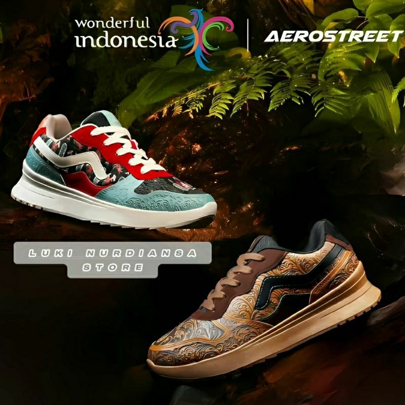 Jual AEROSTREET X WONDERFUL INDONESIA | AEROSTREET X NUSANTARA - SEPATU ... Jual AEROSTREET X WONDERFUL INDONESIA | AEROSTREET X NUSANTARA - SEPATU ...