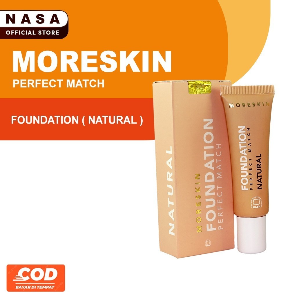Jual [NASA] [NASA] Foundation Moreskin Perfect Match Shade NATURAL ...